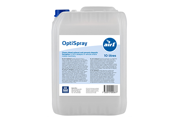 Yara OptiSpray bussien ja työkoneiden SCR-järjestelmiin